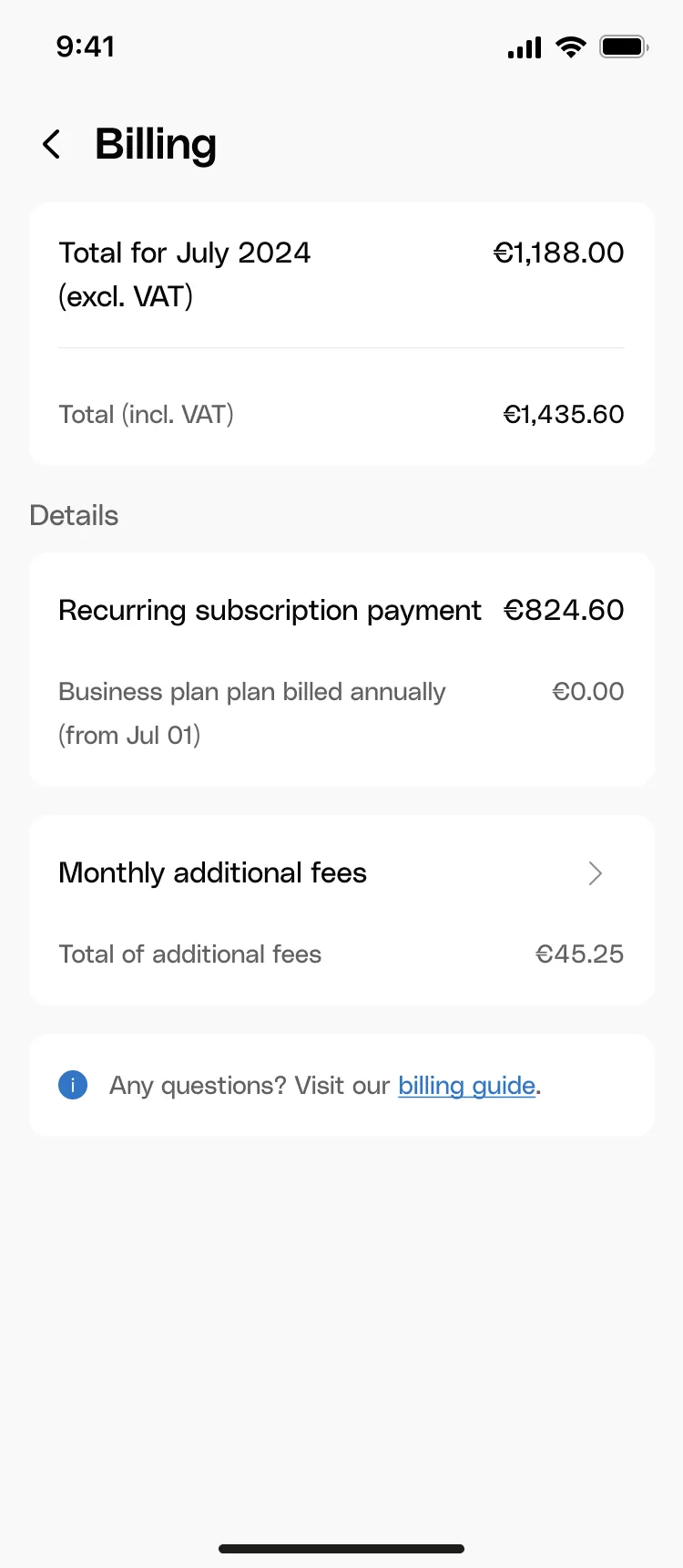 How does the billing work? – Help Center
